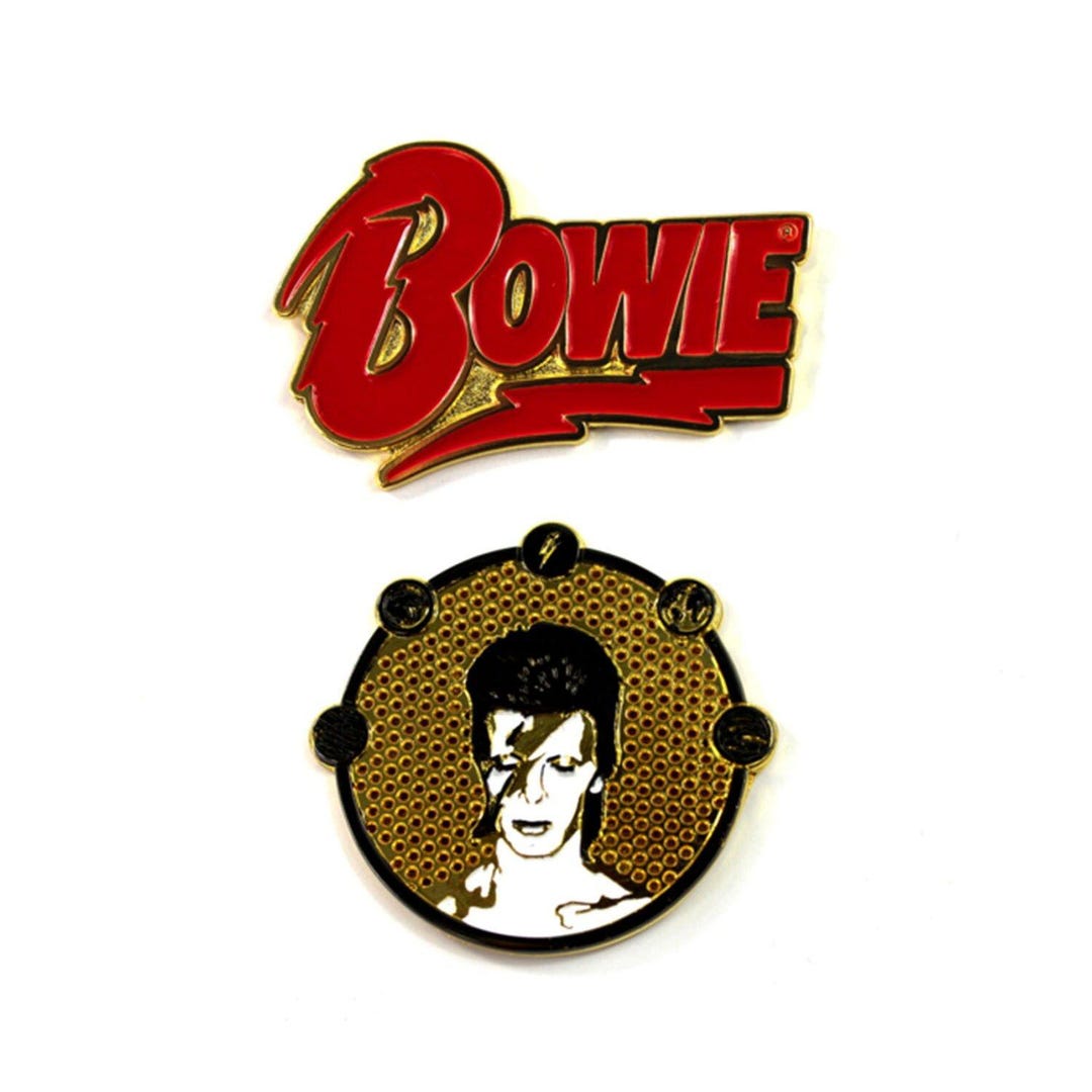 The David Bowie Gold Collection Pin - Music Pins Enamel Pin Custom Lapel Hat Pin - Etsy