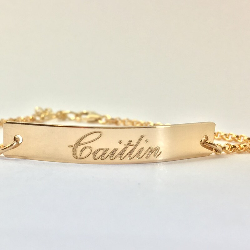 Engraved Bracelet - Etsy