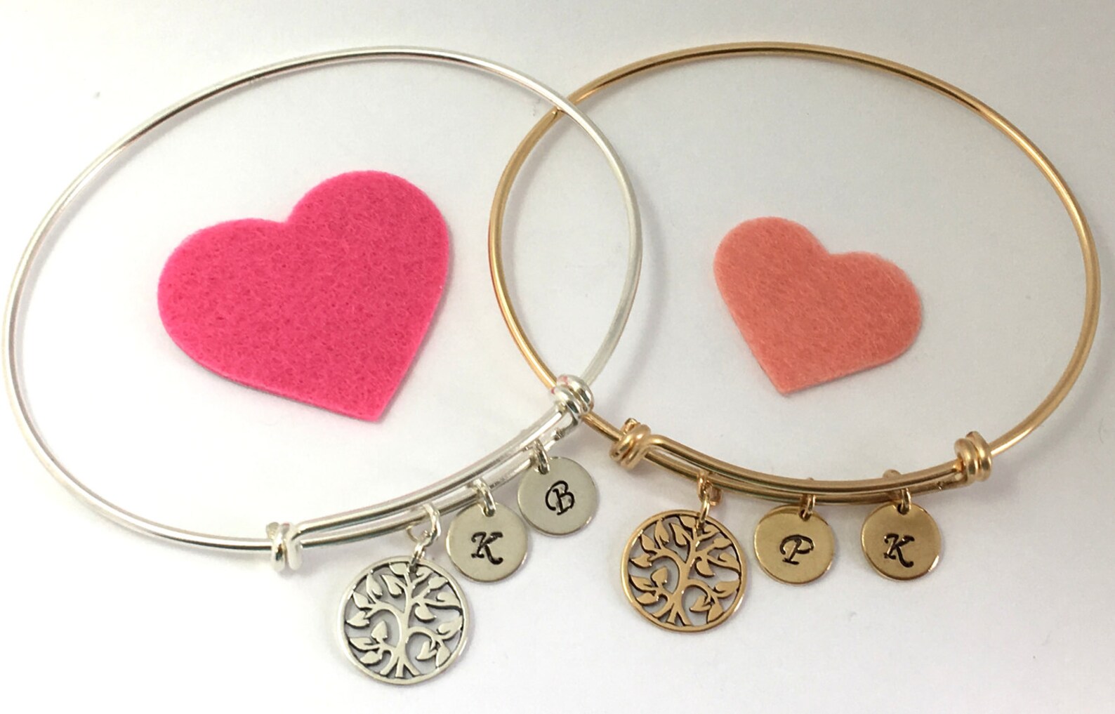 Gold Tree of Life Bracelet, Expandable Family Tree Bracelet, Gold ...
