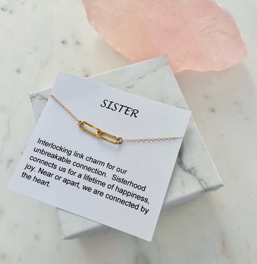 Sisters Necklace, Sisters Jewelry, Sisters Gift, Matching Necklace ...