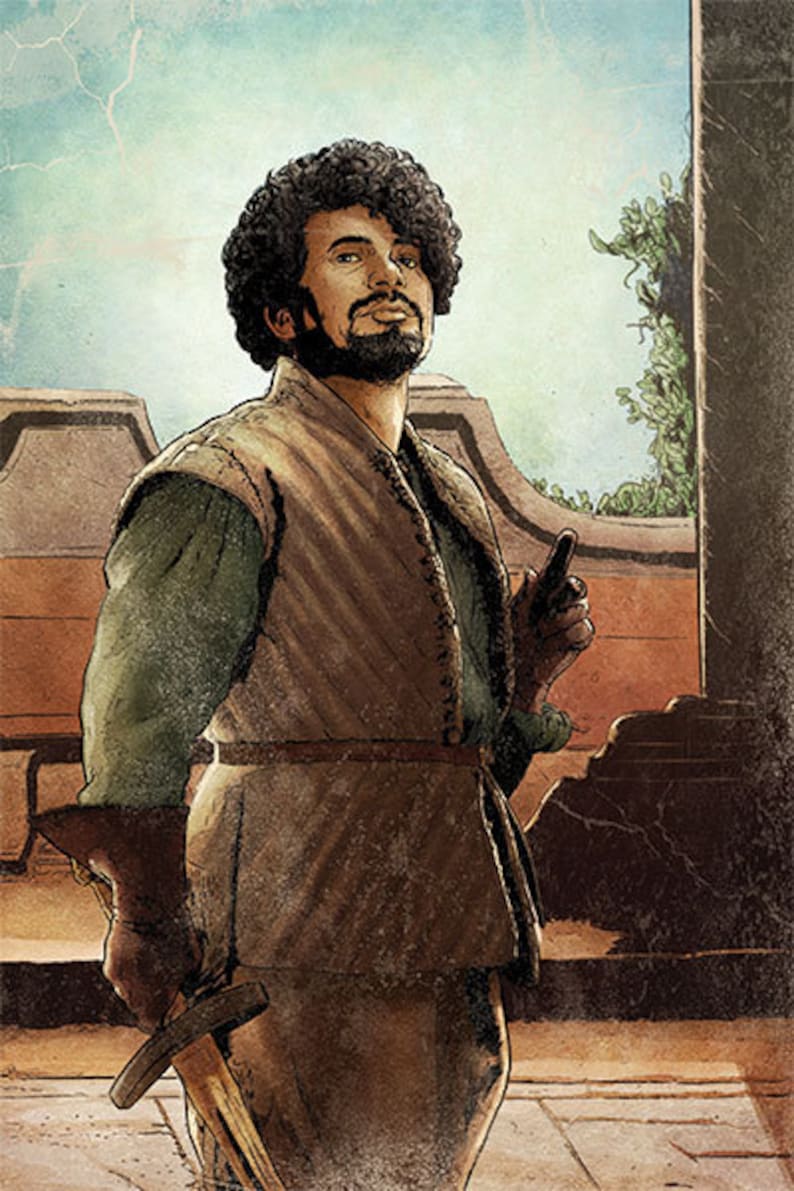 Game of Thrones Syrio Forel art print | Etsy