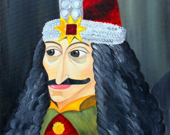 Vlad the Impaler Painting - Etsy