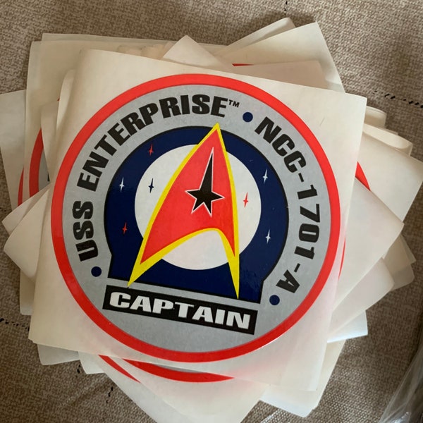 Uss Enterprise Decals - Etsy