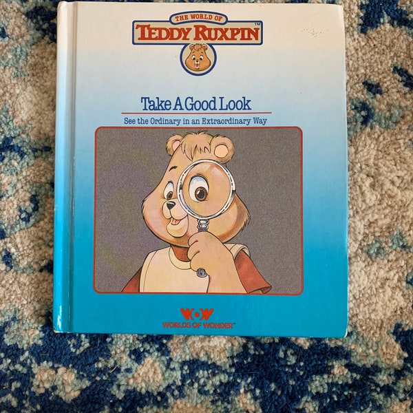 Teddy Ruxpin 1985 - Etsy