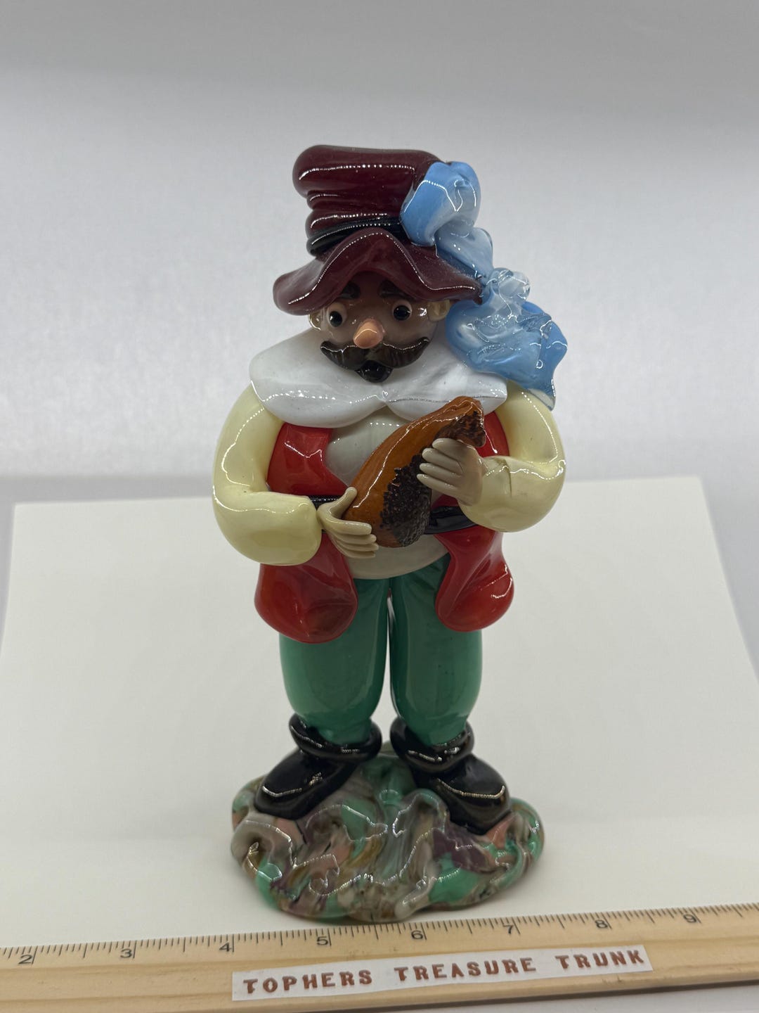 Czech Zbs Glass Venetian Object Art Glass Man - Etsy