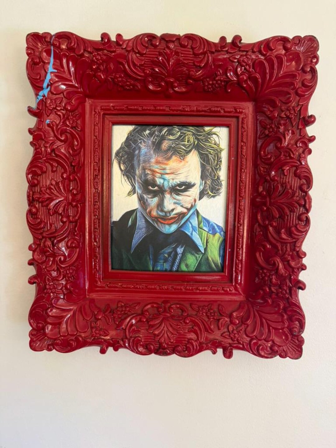 Dhiman Roy Metal/tin Artwork, the Joker, Heath Ledger - Etsy