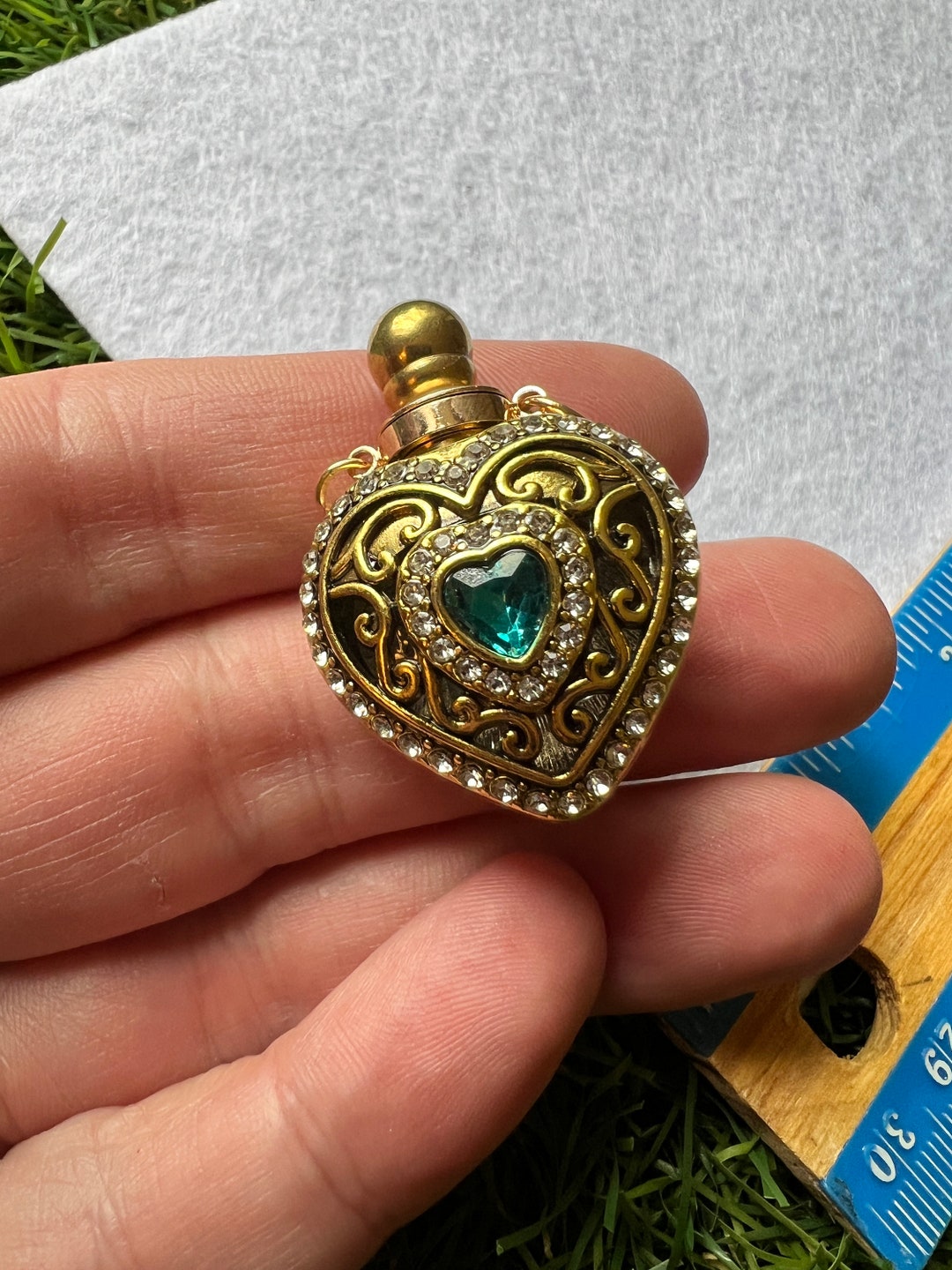 Magical Heart Vial Locket - Etsy