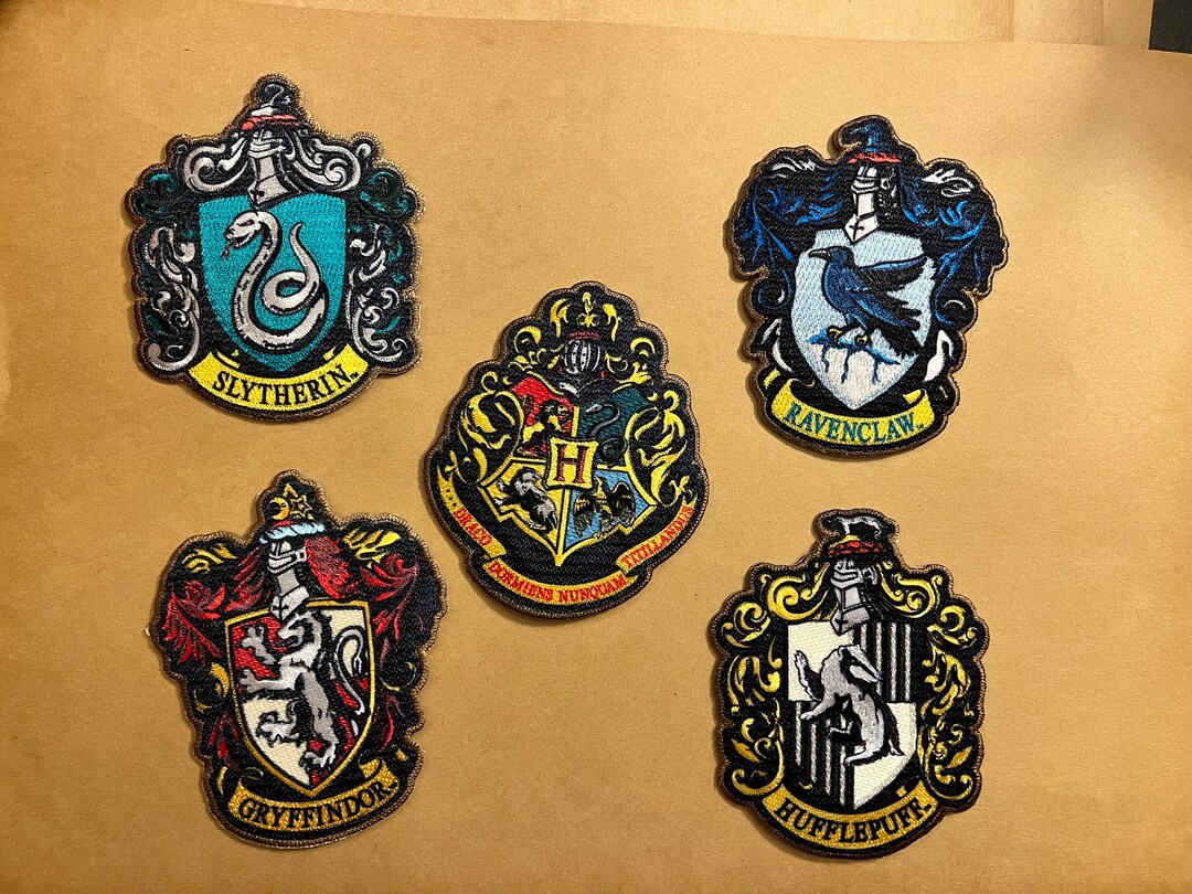 Hogwarts Patches From Show - Etsy