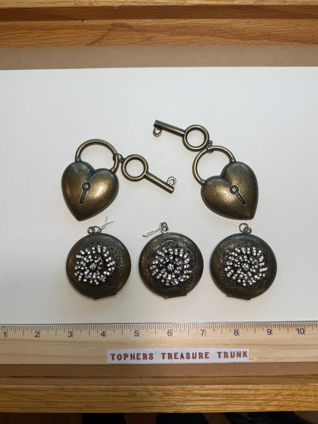 LOT of Lockets and Pendants - Etsy