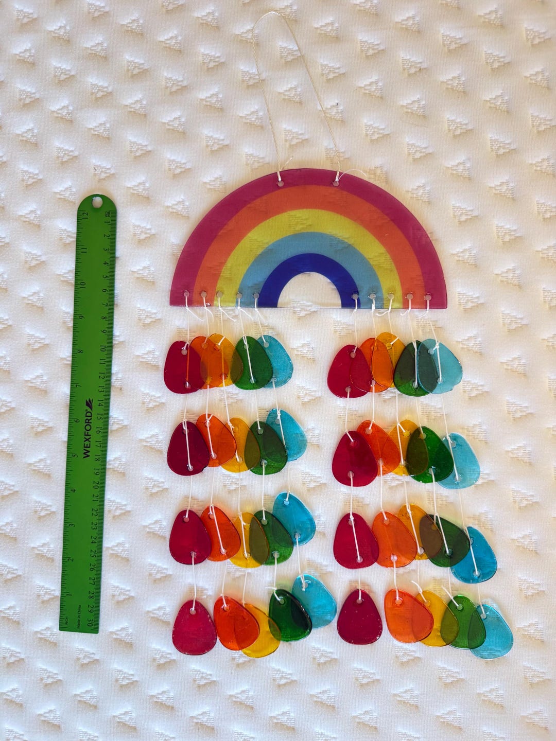 Rainbow Glass Sun Catcher - Etsy