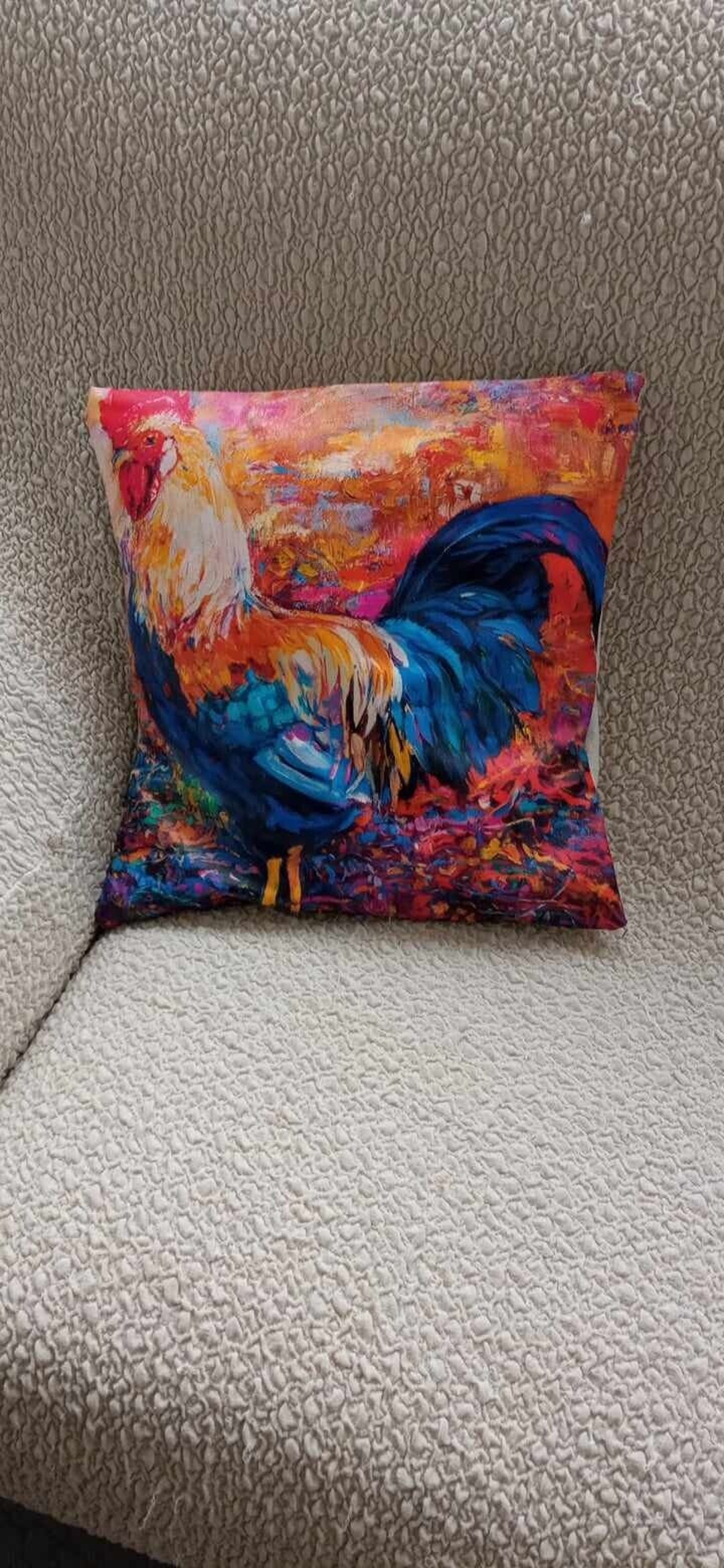 Cushion Covers Measuring 40x40 Featuring a Gallic Rooster - Etsy