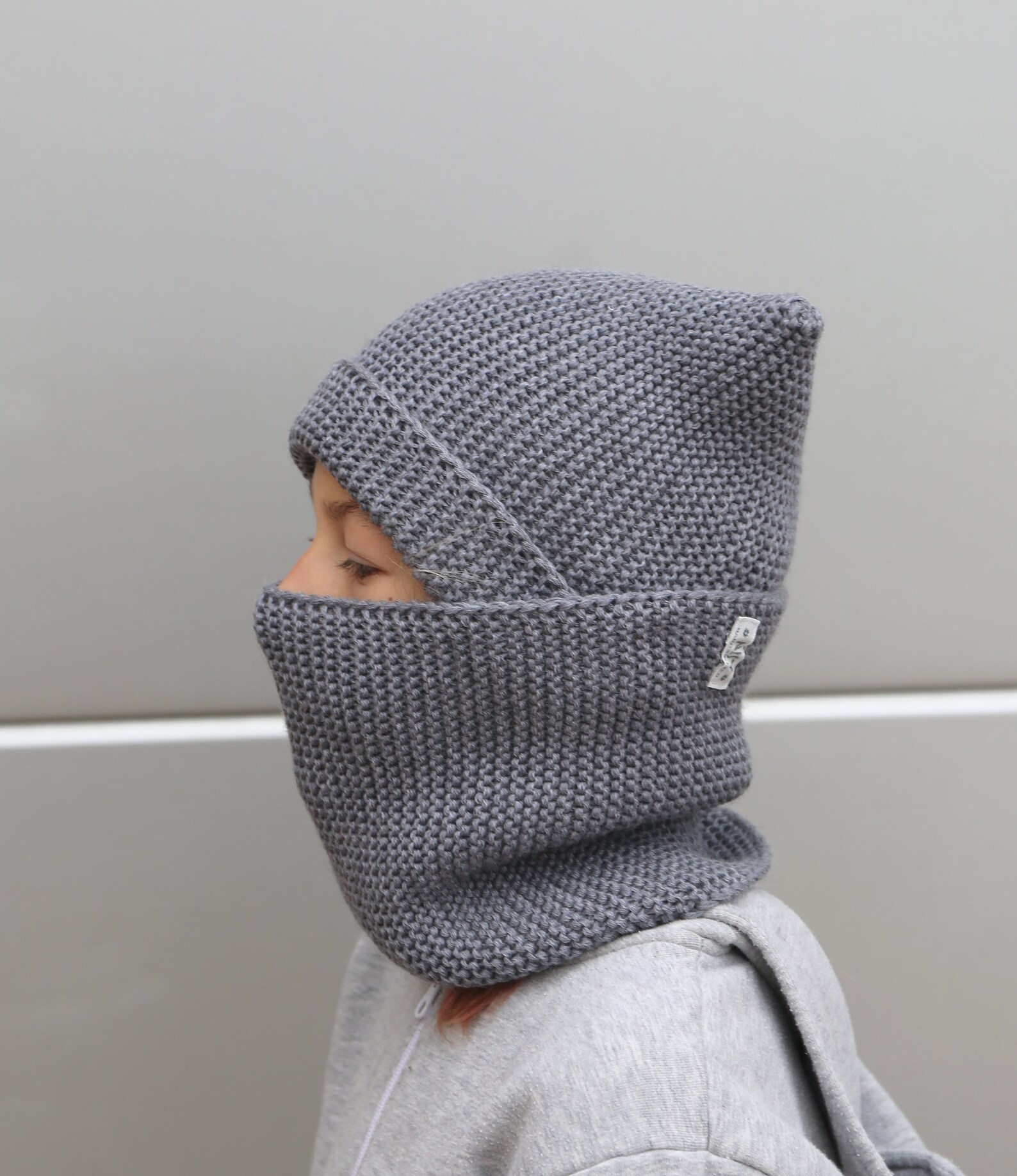 Winter Set - Hat and Scarf. Merino Wool, Hand Knit Hat and Circle Scarf ...