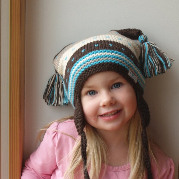 Pom Pom Pilot Hat - Etsy