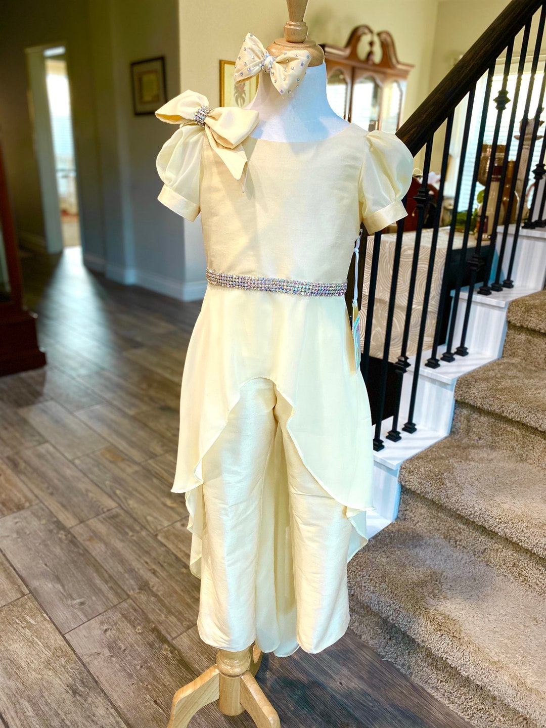 Girls Pageant Interview, Pageant Fun Fashion, Size 5/6, Banana Yellow ...