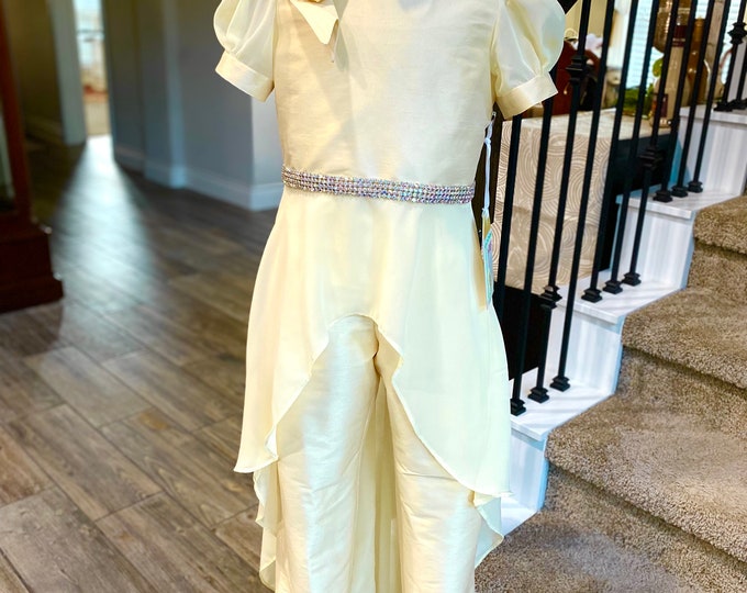 Girls Pageant Interview, Pageant Fun Fashion, Size 5/6, Banana Yellow ...