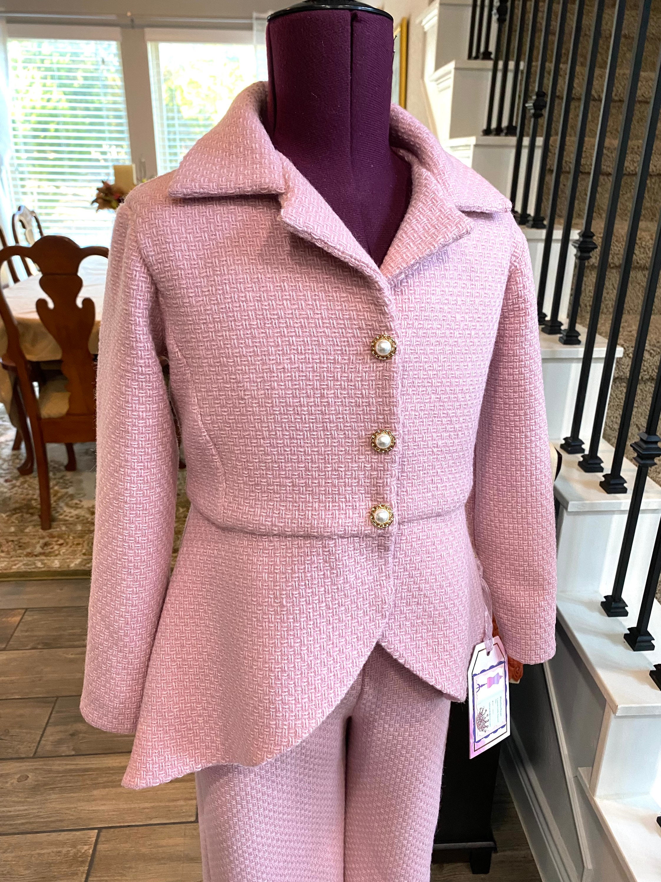 Girls Pageant Interview Dress Pageant Interview Suit Pink - Etsy