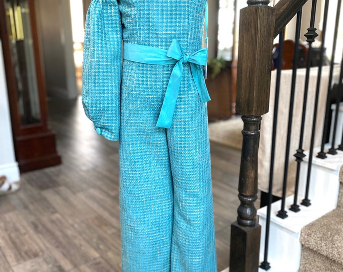 Girls Pageant Interview, Pageant Jumpsuit, Size 10, Tweed Jumpsuit ...