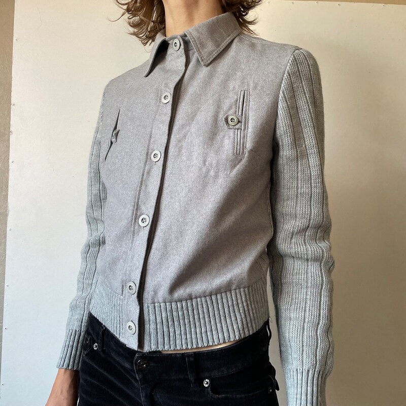 Knit Button Down - Etsy