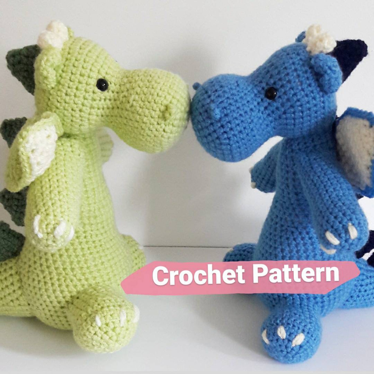 Dragon Crochet Amigurumi Pattern digital pdf pattern | Etsy