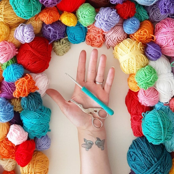 Learn to Crochet Digital Course Digital Content Only - Etsy