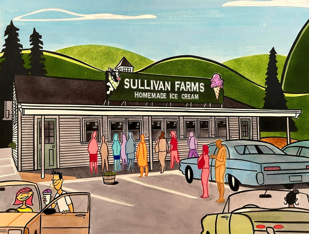 Sullivan Farms Ice Cream, Tyngsboro Ma. - Etsy