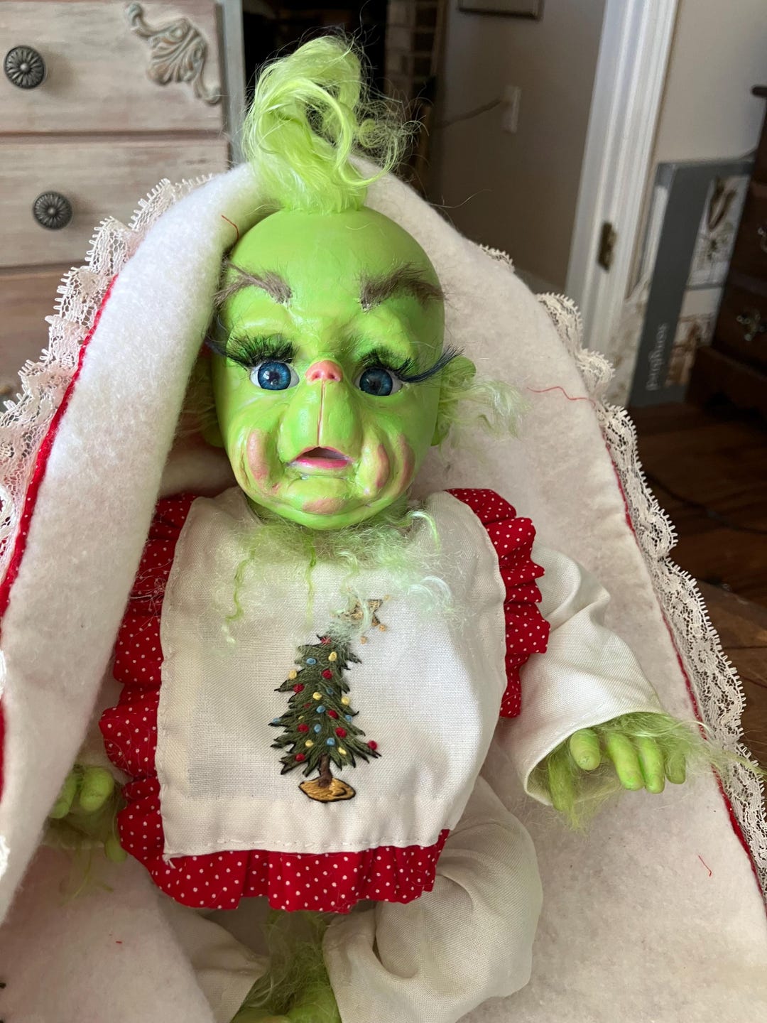Baby Grinch Reborn Creation - Etsy