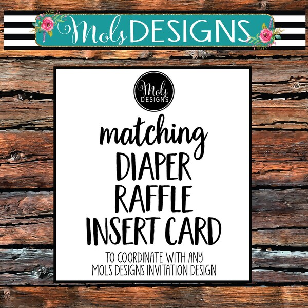 Raffle Ticket Business Card - Etsy