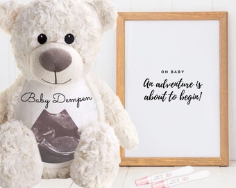 Baby Scan Bear - Etsy