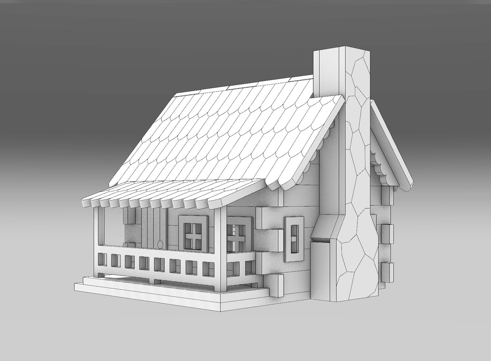 Small Wooden Cabin Cut Files Digital Download ai DXF SVG - Etsy New Zealand