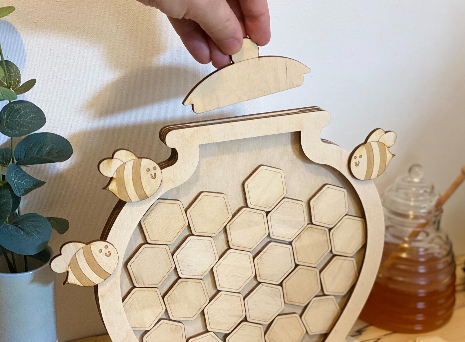 Wooden Laser Cut Honey Celebration Jar - Digital Download (ai, DXF, SVG ...