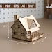 Small Wooden Cottage Cut Files - Digital Download (ai, DXF, SVG, EPS ...