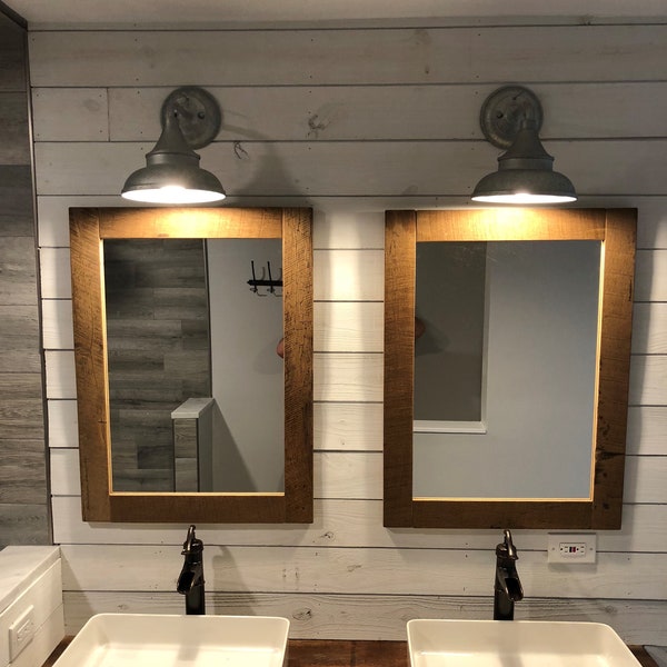 Rustic Vanity Mirror - Etsy