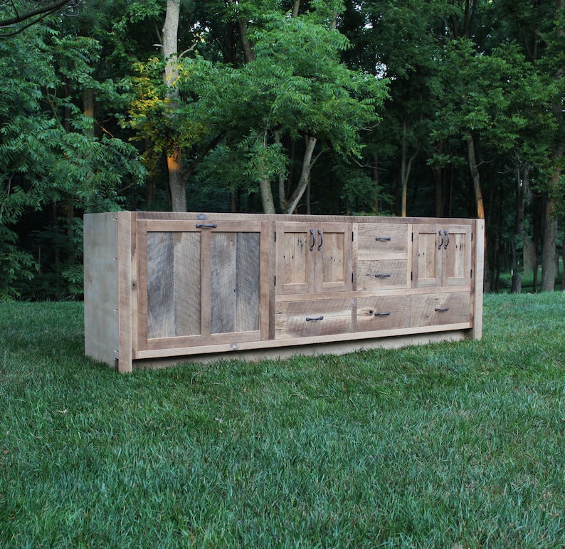 Rustic Bathroom Vanity 100 Reclaimed Barn Wood | Etsy