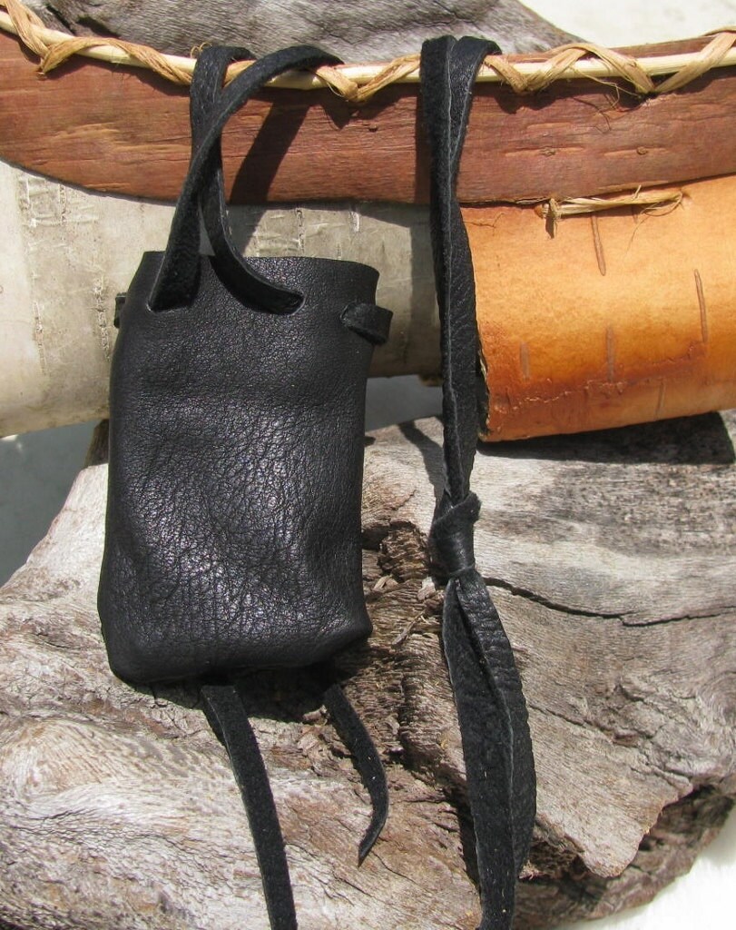 Native American Made Medicine Bag size 2 3/4 h x 1 | Etsy