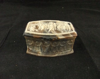 Incolay Jewelry Box - Etsy