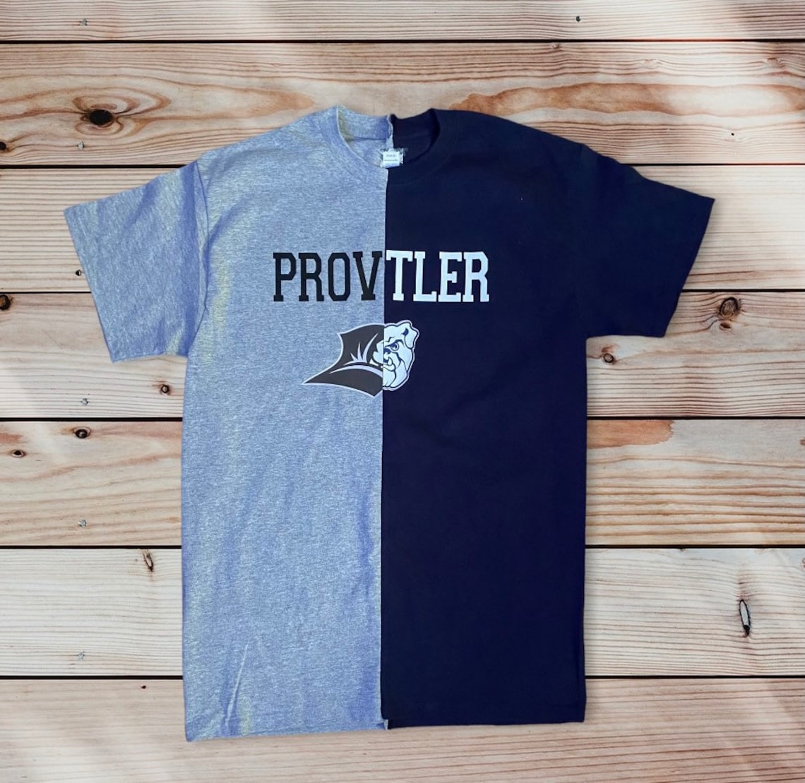 Half and Half College T-shirts - Etsy