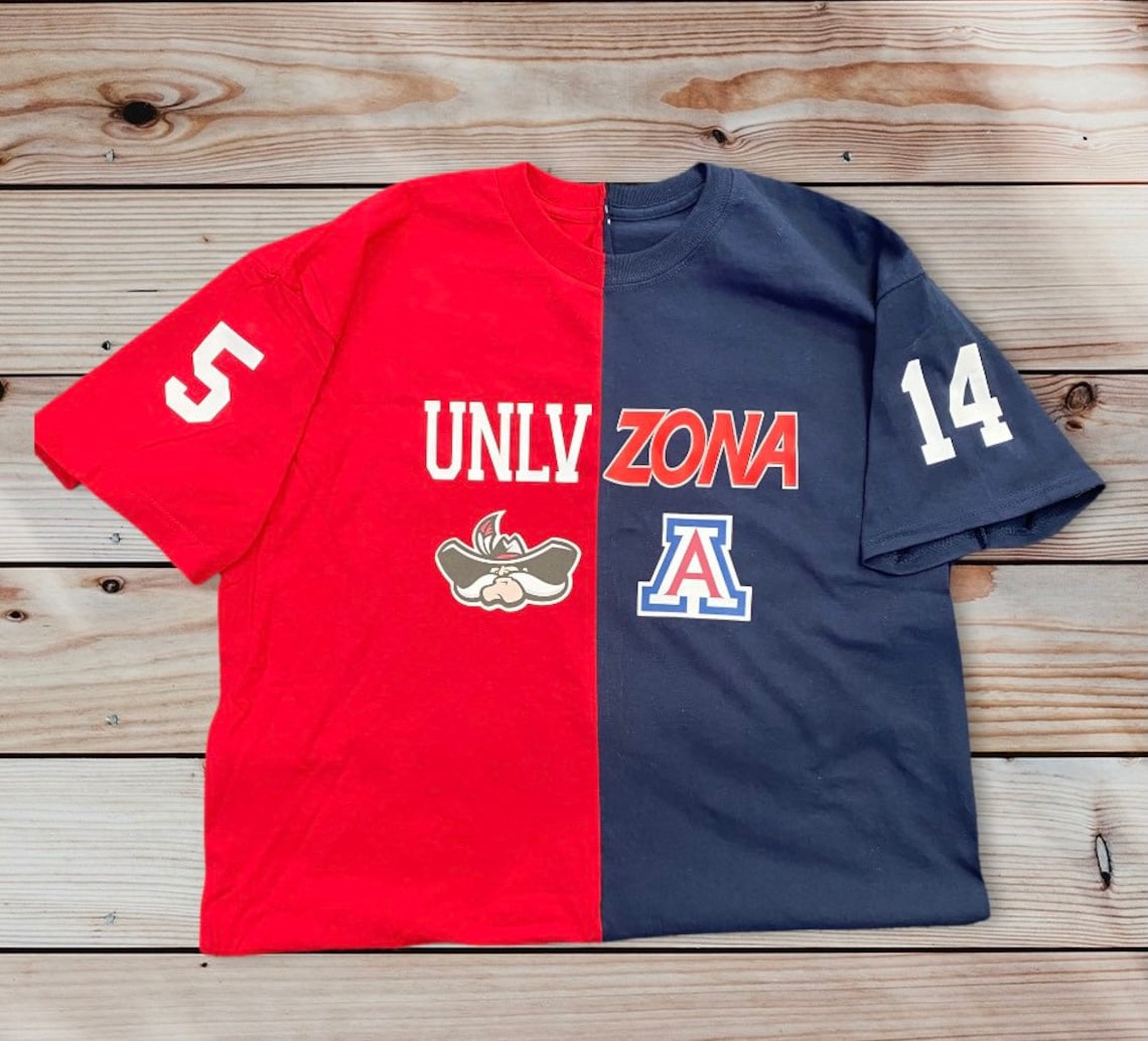 Half and Half College T-shirts - Etsy