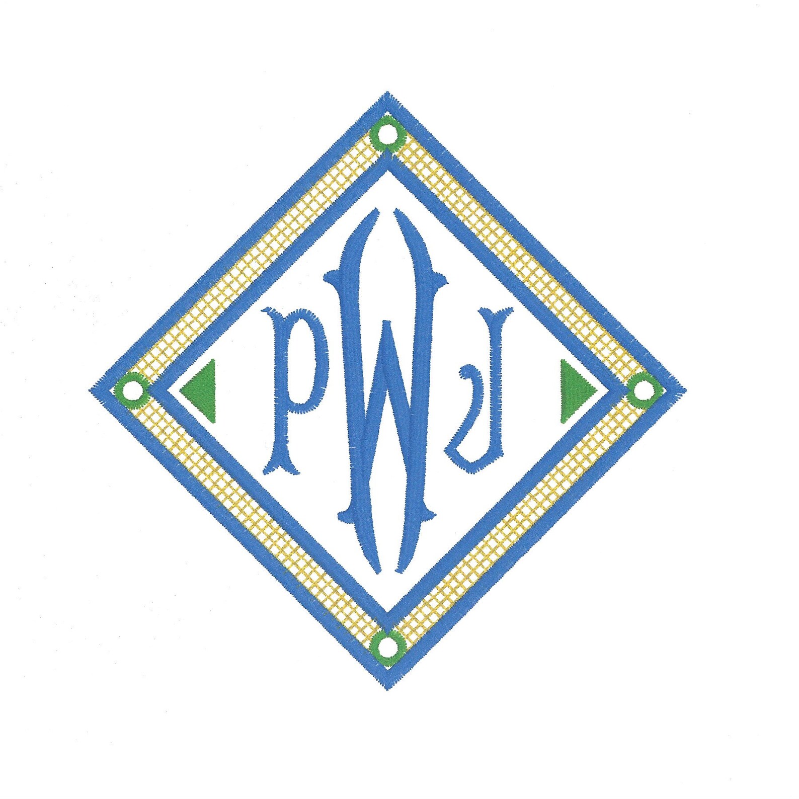 Paige Frame Embroidery Design (3 Versions Included) - Etsy