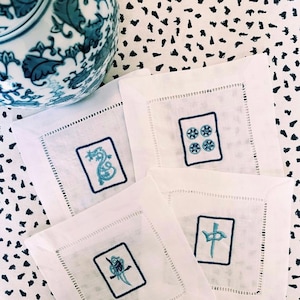 Mahjong Tiles Embroidery Designs - NOW WITH BX - Etsy