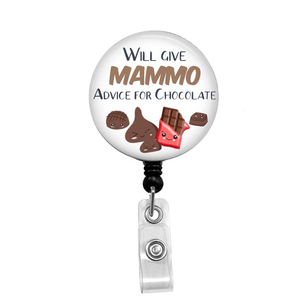 Mammography Badge Reel - Mammo Tech Badge Reel - Rad Tech Badge Reel ...