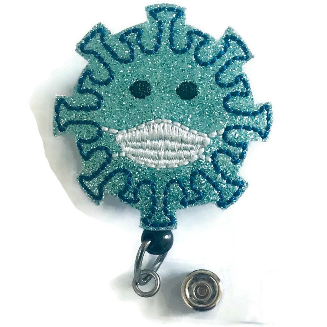 Germ, Virus Badge Holder, Name Badge Holder, Retractable ID Badge ...