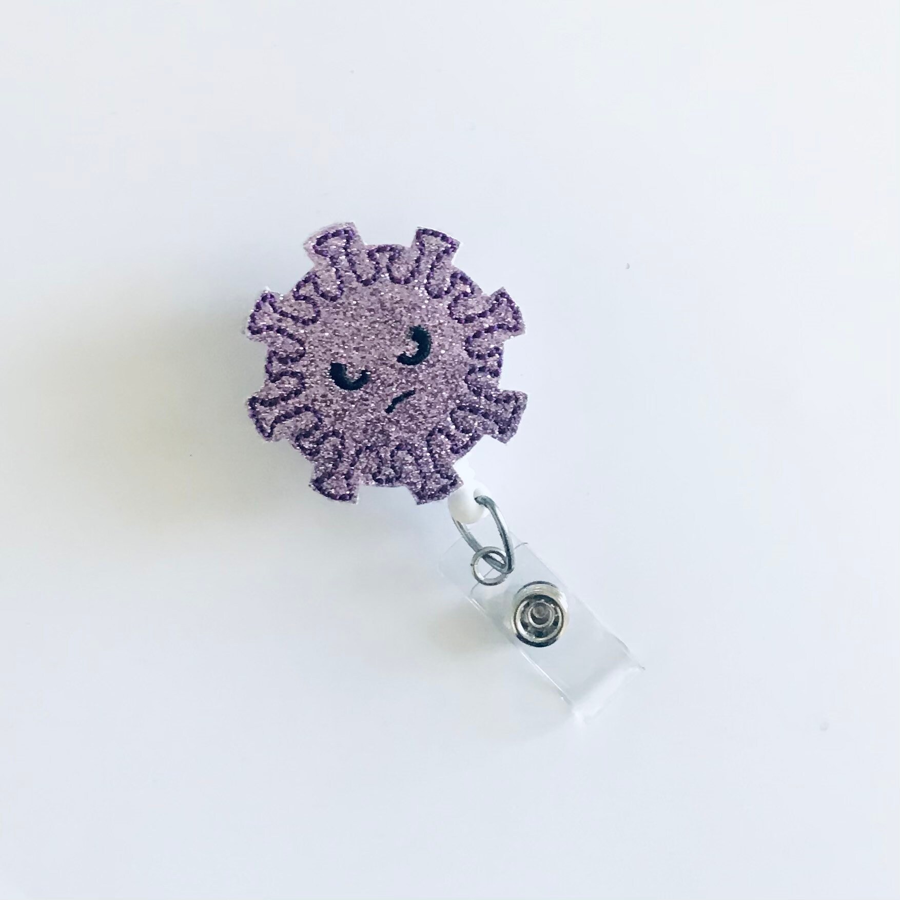 Germ Virus badge holder Name Badge Holder Retractable ID - Etsy France