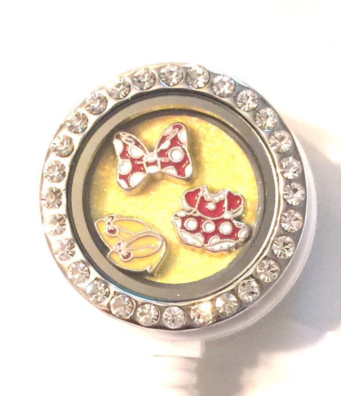 Locket ID Badge Reel Holder - Etsy