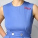 1950s Pioneer Girls Uniform Dress in Blue Sleeveless Dress Size Small ...