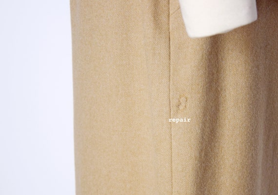 1950s Camel Pencil Skirt Size Small 50s Skirt Vintage… - Gem