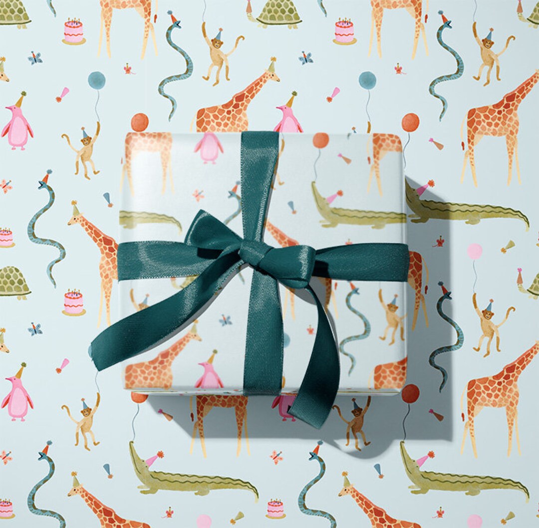 Party Animal | Wrapping Paper - Etsy
