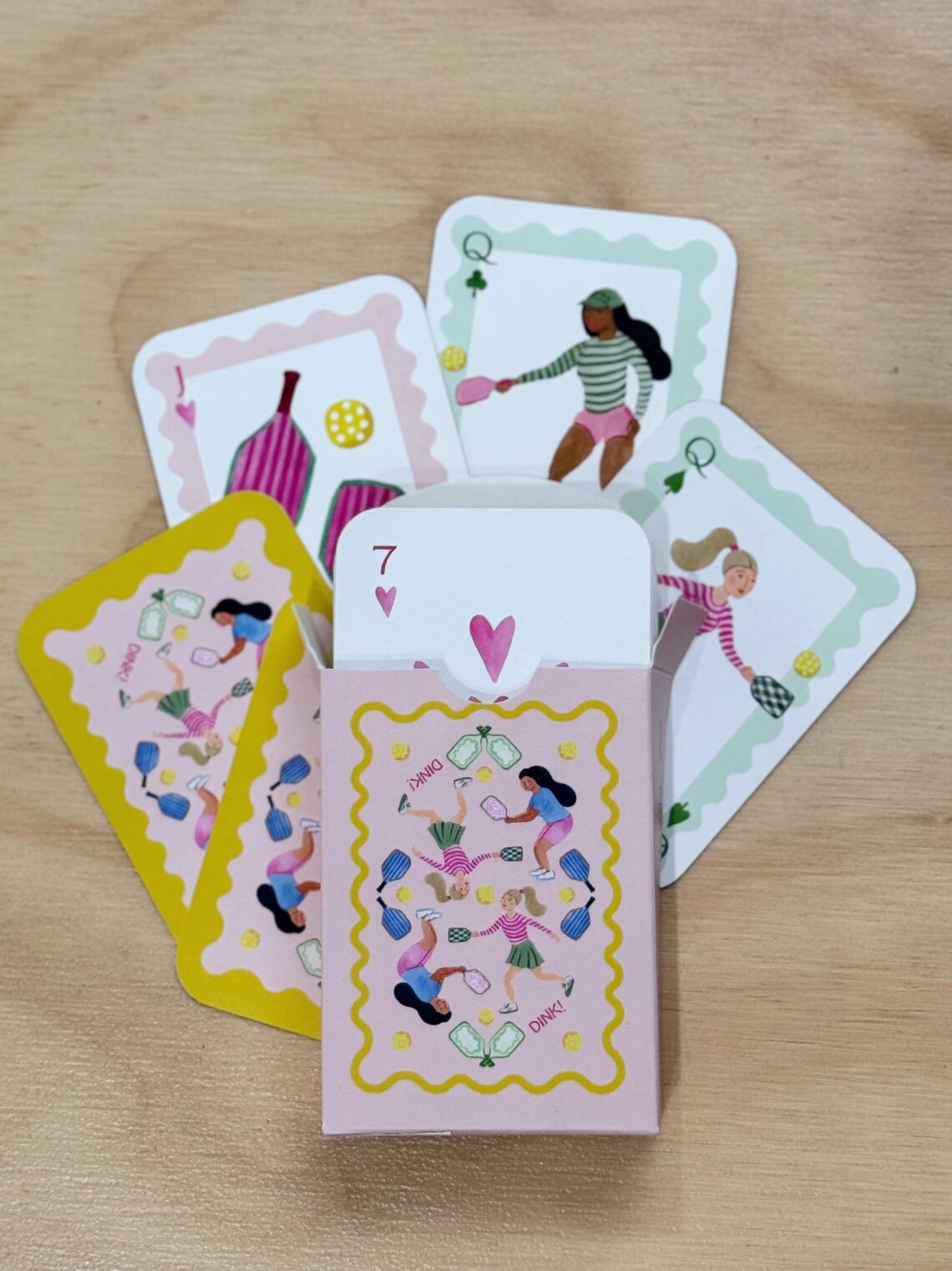Pickleball Playing Cards - Etsy