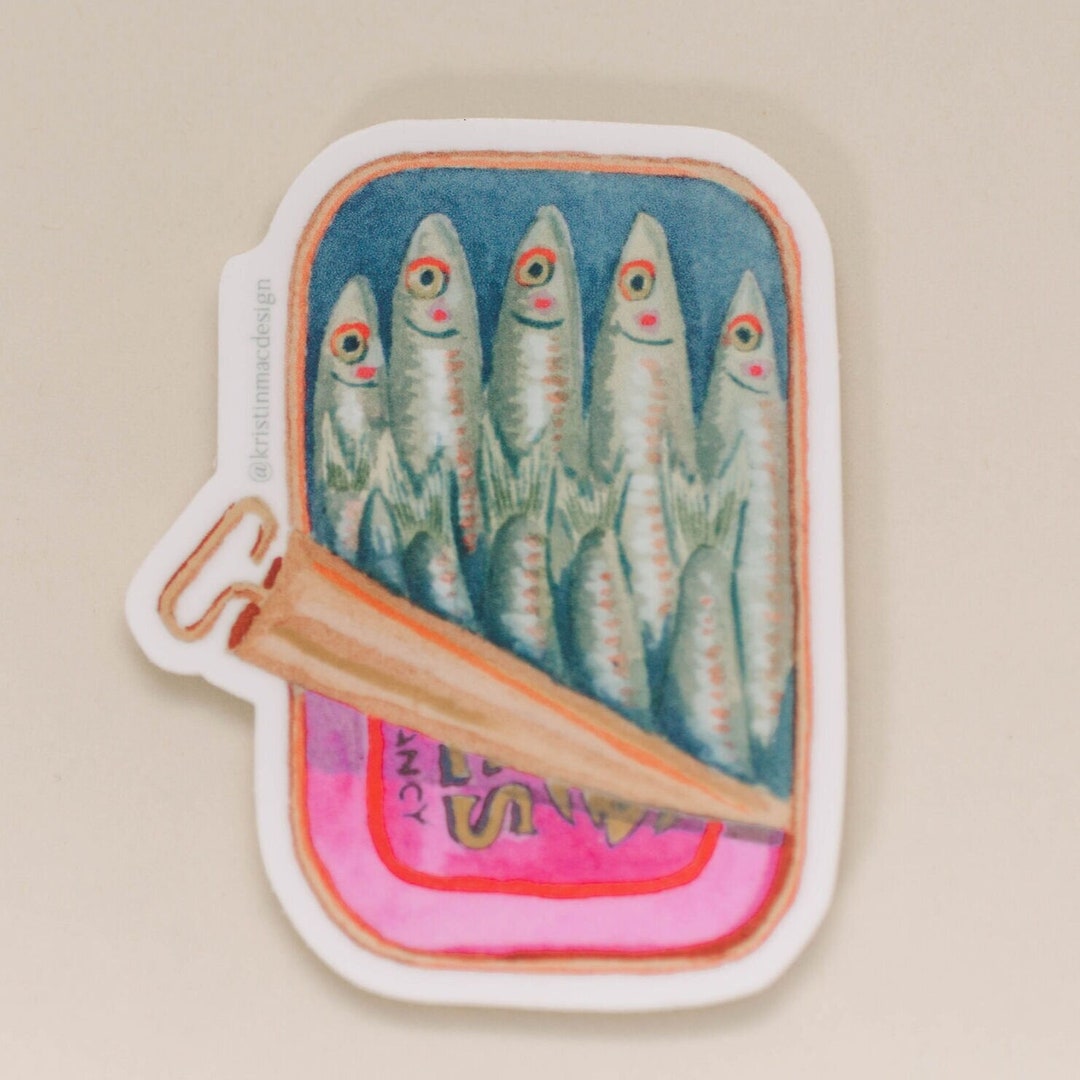 Sardine | Sticker - Etsy