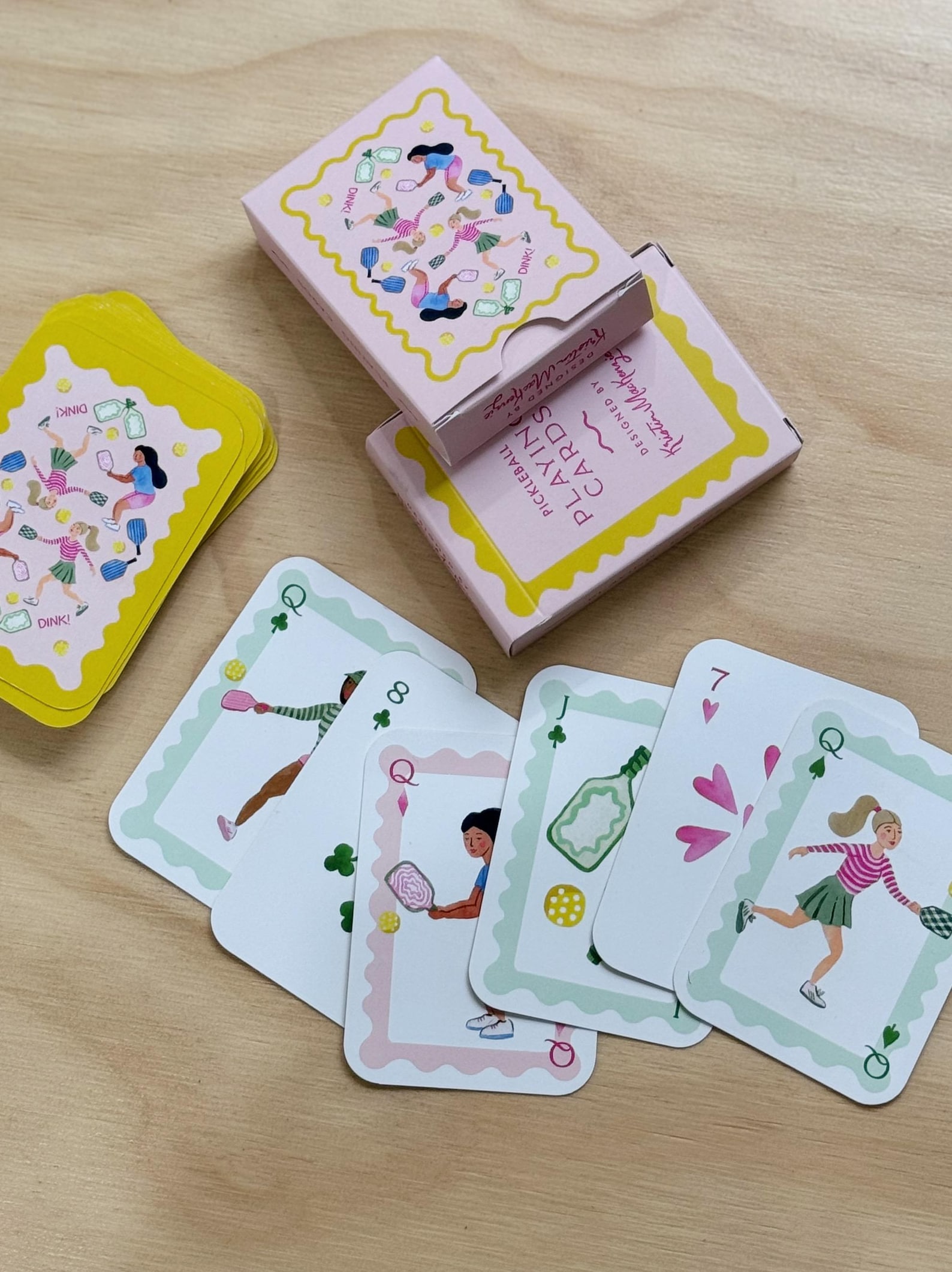 Pickleball Playing Cards - Etsy