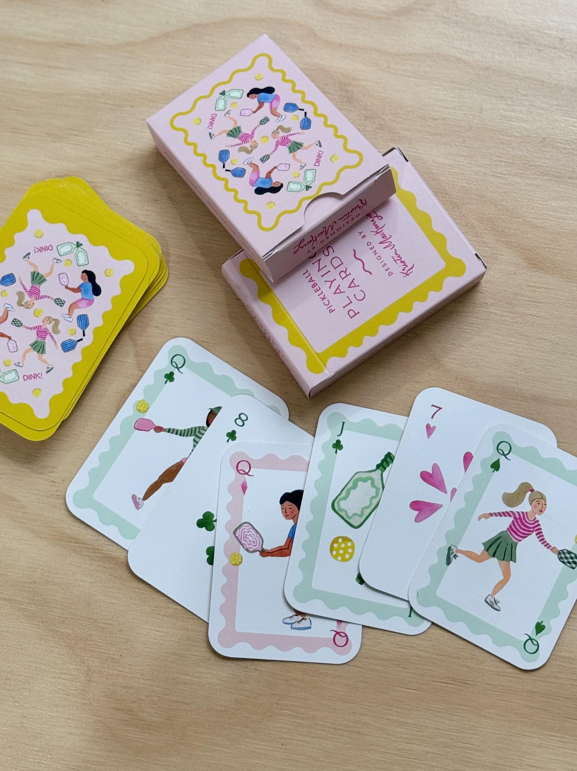 Pickleball Playing Cards - Etsy